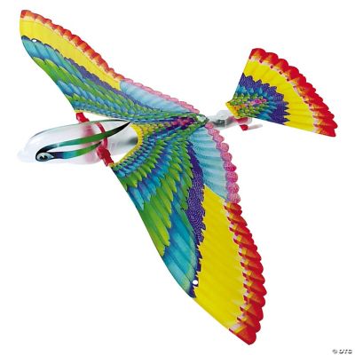 Schylling Tim Bird 8" Mechanical Flying Toy, Green | Oriental Trading