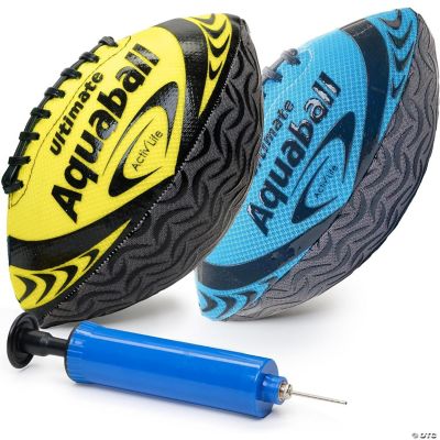 2 Pack Water Football for Pool, Beach, Lake, Waterproof Pool Toys for ...