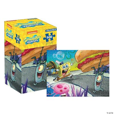SpongeBob Plankton 500 Piece Jigsaw Puzzle (Vertical Box) | Oriental ...