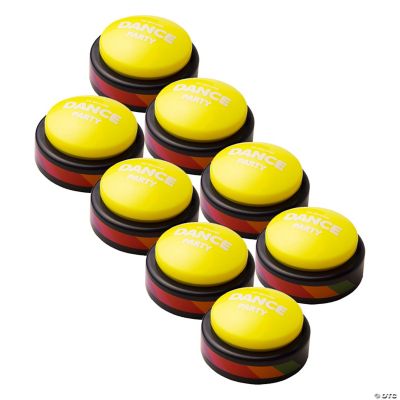 30 Second Dance Party Dance Party Button, Volume 1, Pack of 8