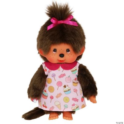 Monchhichi Pop N Candy Girl with Candy Dress Plush Doll | Oriental Trading