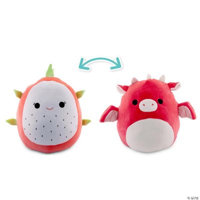 Squishmallows Flip-A-Mallow 12 Inch Plush Delita Dragonfruit & Baiden ...
