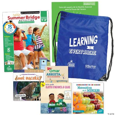 Summer Bridge Activities Grades 1-2 Spanish Summer Learning Backpack ...