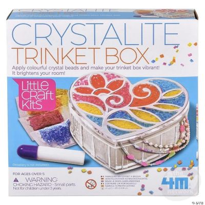 4M Crystalite Trinket Box | Oriental Trading