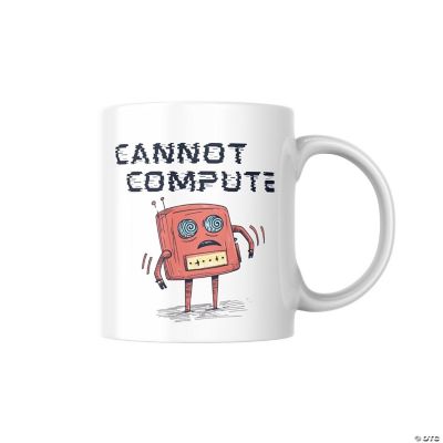 Cannot Compute Mug by Dancing Littles Jungle | Oriental Trading