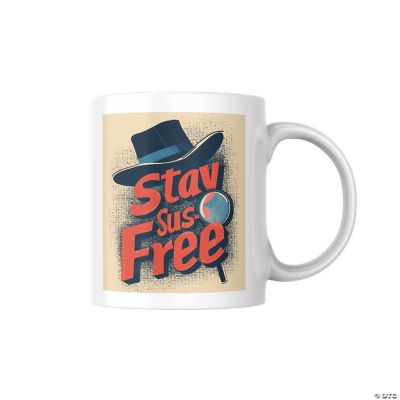 Stay Sus-Free Mug by Dancing Littles Jungle | Oriental Trading