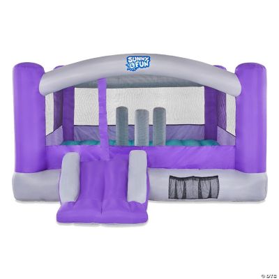 Giant Inflatable Bounce House with Built-In Posts, Air Pump & Carrying ...