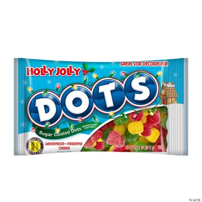 11 oz. Holly Jolly Dots ® Sugar-Coated Gummy Candies – 85 Pc.