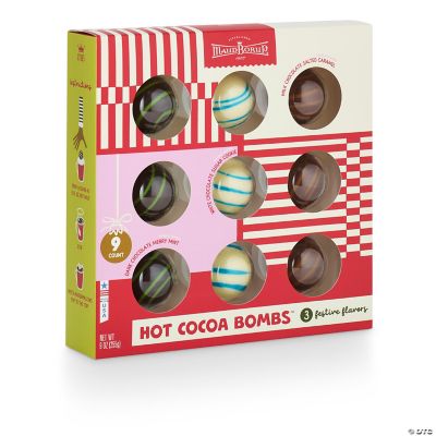 9 oz. Maud Borup ® Holiday Hot Chocolate Cocoa Bomb Set – 9 Pc.