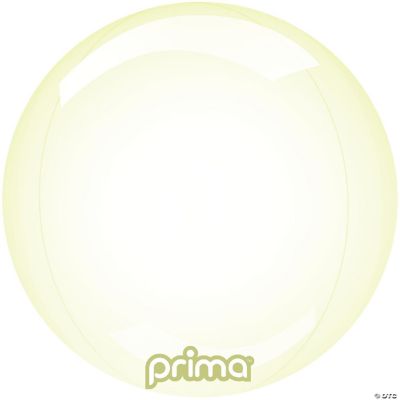 Prima - 10" - Yellow - Glass Sphere | Oriental Trading
