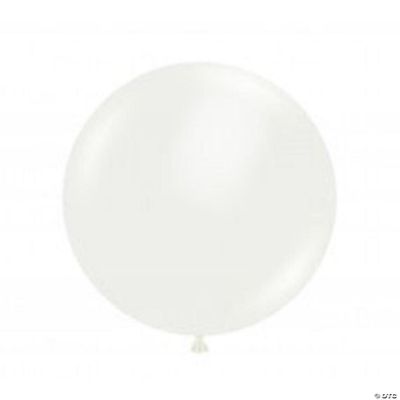 Edge Collections - 17" - White - Balloons | Oriental Trading