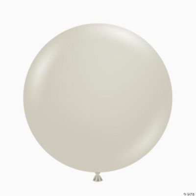 Edge Collections - 24" - Cream - Pastel Stone Balloons | Oriental Trading