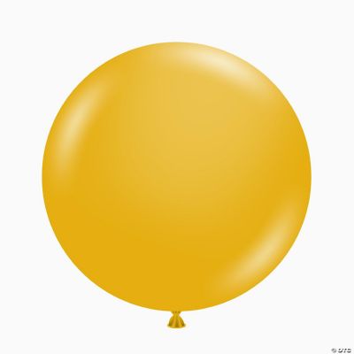 Edge Collections - 17" - Yellow - Pastel Balloons | Oriental Trading