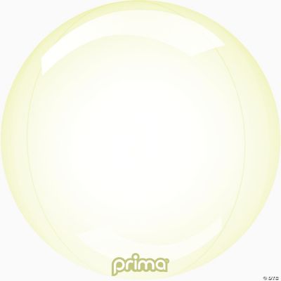 Prima - 24" - Yellow - Glass Sphere | Oriental Trading