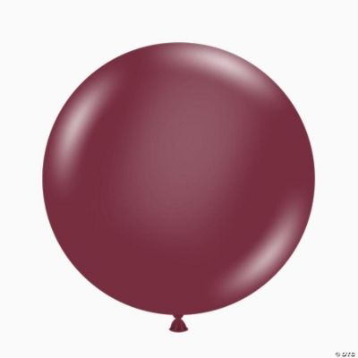 Edge Collections - 36" - Plum - Pastel Samba Balloons | Oriental Trading