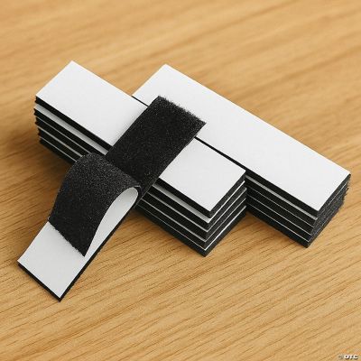 Strong Adhesive Hook & Loop Tape Strips 13 sets , 1x4 Inch Reusable ...