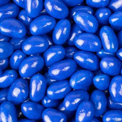 Blue Raspberry Jelly Beans 3lb Bag - 1,350ct | Oriental Trading