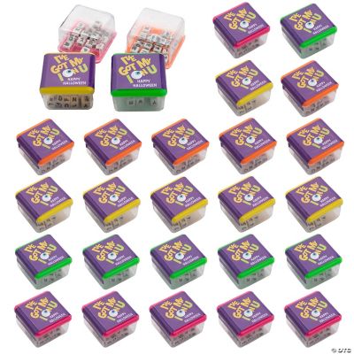 2" Mini Letter Plastic Brain Teaser Games with Handout Sticker for 12 ...