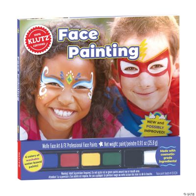 KLUTZ Face Painting Kit – All-in-One Creative Party Set | MindWare