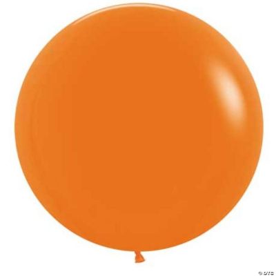 Edge Collections - 24" - Orange - Fashion Balloons | Oriental Trading