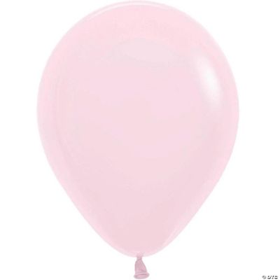 Edge Collections - 11" - Pastel Matte Pink Balloons | Oriental Trading