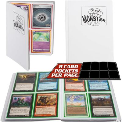 Monster Protectors 4 Pocket Trading Card Album-Side Loading, Anti-Theft ...