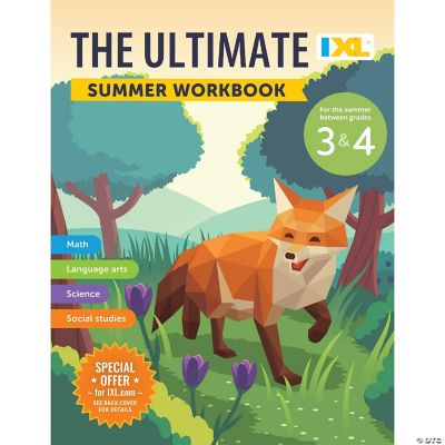 IXL Ultimate Summer 3rd to 4th Grade Workbook, Math, Reading ...