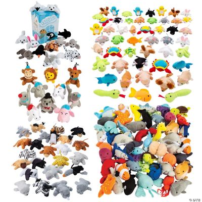 Mega Bulk 1000 Pc. Mini Stuffed Animal Characters Assortment