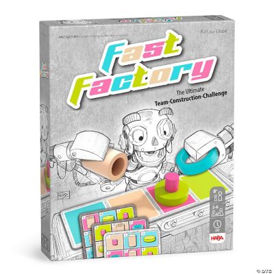 HABA Fast Factory: Exciting Robot-Themed Sequence Board Game, Ideal ...