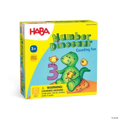HABA Number Dinosaur Mini Game for 1-4 Players Ages 3+ | Oriental Trading