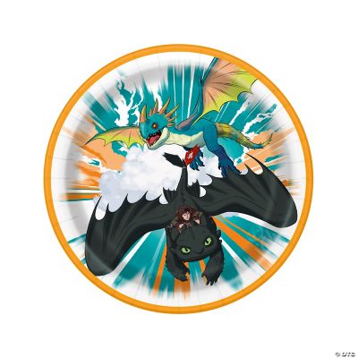 8 3/4" How to Train Your Dragon™ Party Disposable Paper Dinner Plates ...