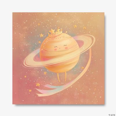Planet Cronus Gallery Wrapped Canvas by Dancing Littles Jungle - Size ...