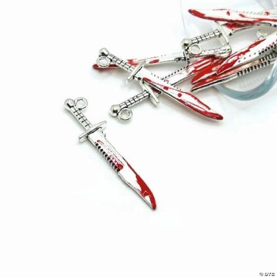 50 Pcs Halloween Hunting Knife Charms | Oriental Trading