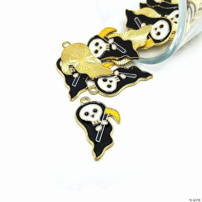 50 Pcs Halloween Grim Reaper Charms | Oriental Trading