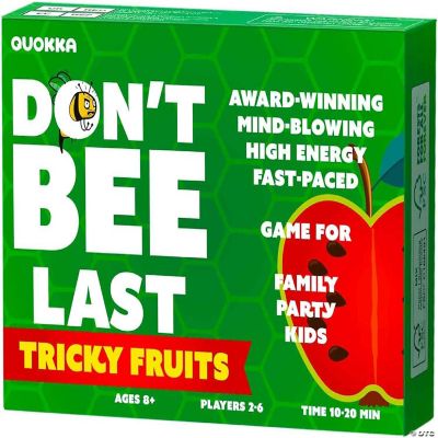 QUOKKA Family Food Games for Kids and Adults - Fast&Fun Slap Card Game ...