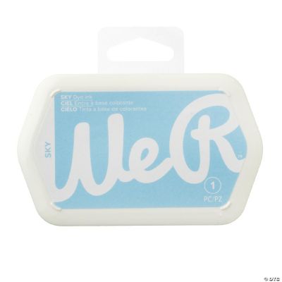 We R Stamping Dye Ink Pad-Sky Blue | Oriental Trading