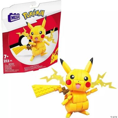 MEGA Pokemon Building Toy Kit Pikachu (211 Pieces) Action Figure 4 ...