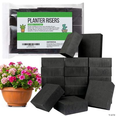 40 Pack Standard Size Pot Feet for Outdoor Planters - Invisible Plant ...