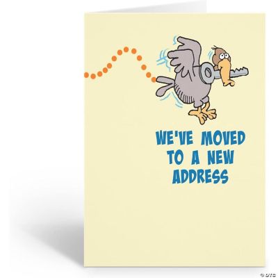 Stonehouse Collection Funny New Address Cards - 10 Boxed Cards and ...