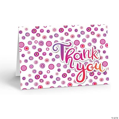 Stonehouse Collection Fun Thank You Note Card Set 10 Boxed Thank You ...