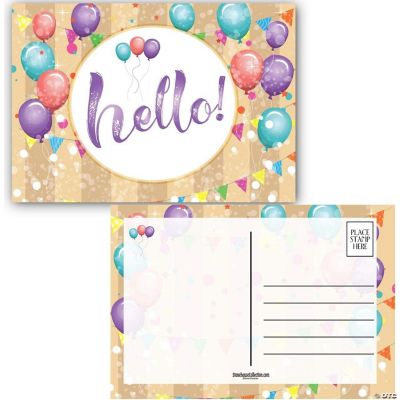Stonehouse Collection Hello Postcards - Keep In Touch - 4 x 6 ...