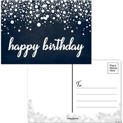 Stonehouse Collection Birthday Postcards - 40 Happy Birthday - 4 x 6 ...