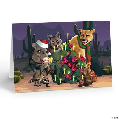 Stonehouse Collection Desert Critters Western Christmas Cards- 18 Boxed ...