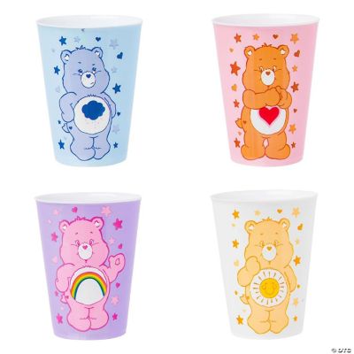 Care Bears 2 Ounce Plastic Mini Cup Set of 4 | Oriental Trading