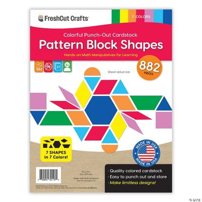 FreshCut Crafts Pattern Block Shapes | Oriental Trading