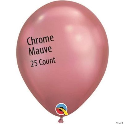 Qualatex - 11" - Rose Gold - Chrome Mauve Balloons