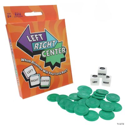 LRC Left, Right, Center Dice Game | Oriental Trading