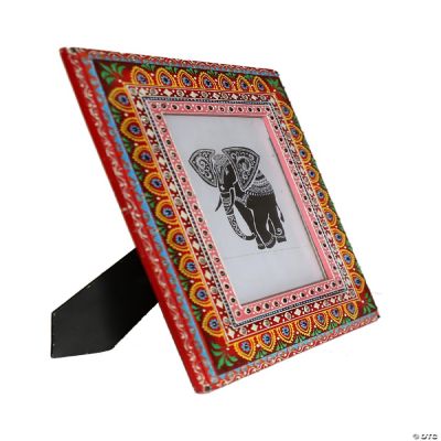 Cottage Handicraft ,Photo Frame Coloured with free Elephant Gift ...