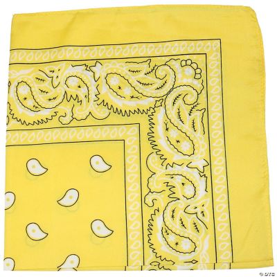 Qraftsy Extra Large Edition Kerchiefs Cotton - Paisley and Solid ...