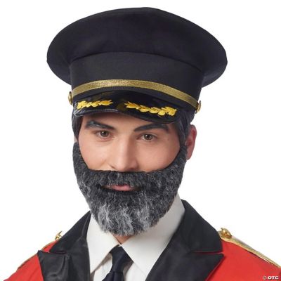 Captain Obvious Moustache and Beard Adult Costume Accessory Set ...